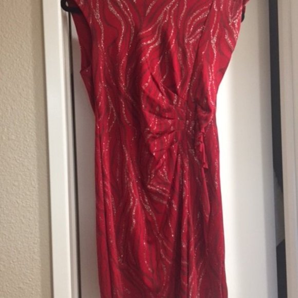 Enfocus Studios | Dresses | Enfocus Studios Fun Red Party Dress | Poshmark